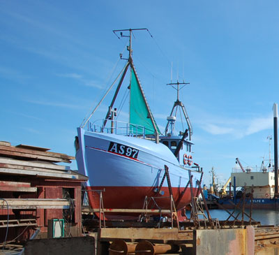 Fiskekuttere - Havari Arkiv - Grenaa Skibsværft A/S